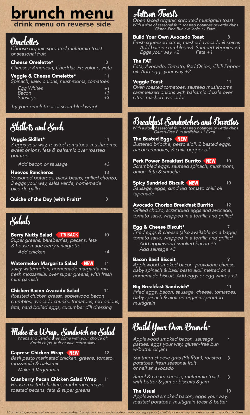 Corner Perk Brunch Cafe – Exceptional Experiences and Artfully Crafted ...